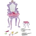 Amazon.com: Mattel Disney Tangled Featuring Rapunzel Vanity Playset ...