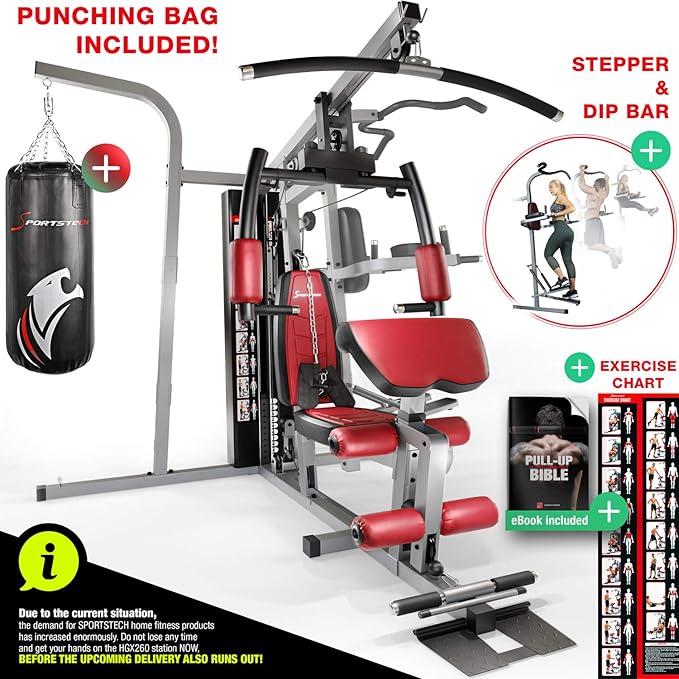 Sportstech Premium 50in1 Multi Gym for a ONE Allround Training ...