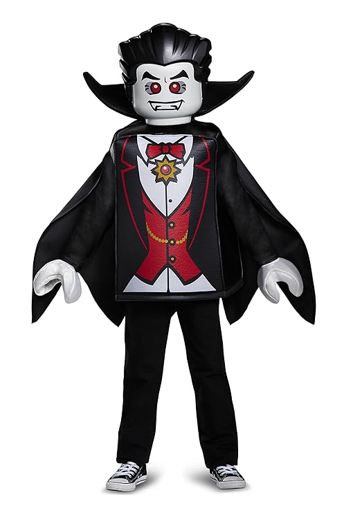 Lego Vampire Classic Costume (Small, 4-6 Years): Disguise: Amazon.co.uk ...
