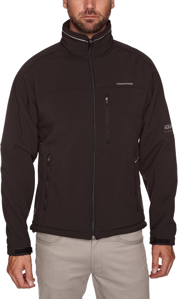 Craghoppers Altitude Soft Shell Men's Jacket - Black, Small: Amazon.co ...