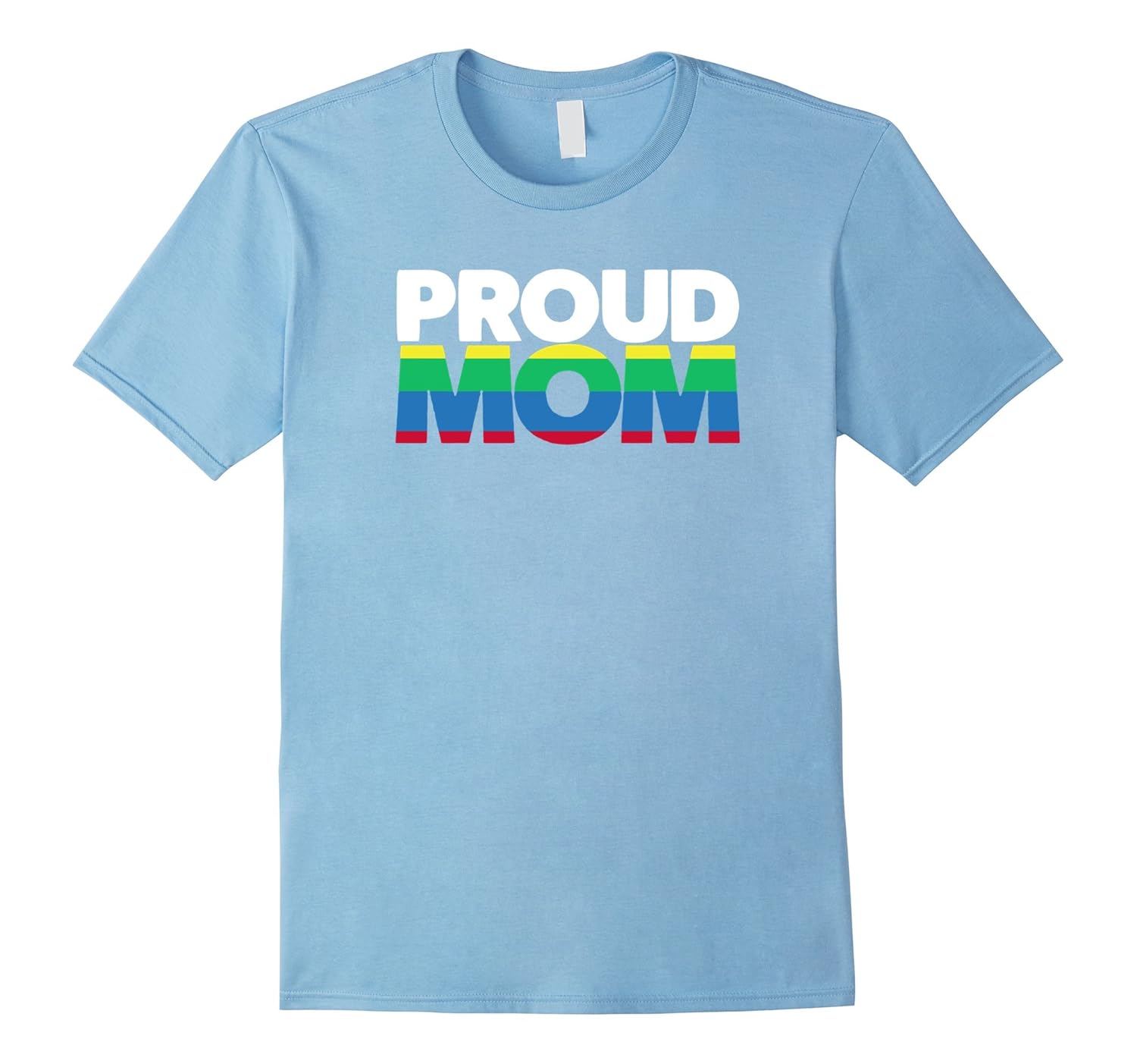 Proud Mom LGBT parent T-shirt Gay Pride Shirt Mothers Day-Vaci – Vaciuk