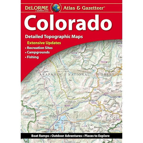 Mapa Atlas De Colorado