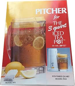 Mr. Coffee TM3 Iced Tea Replacement Pitcher (Yellow): Amazon.ca: Home ...