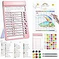 Amazon.com: Photour Chore Chart for Kids Reusable Slider Chore Board Routine Chart for Kids ...