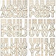 Amazon.com: Chinco 232 Pcs 24 Sheets Large Letter Stickers 2.5 Inch ...