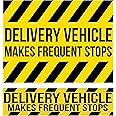 Amazon.com: Magnetic Delivery Vehicle Makes Frequent Stops Signs Bundle ...