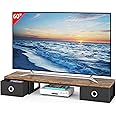 Amazon.com: YAOHUOO 45" Large TV Riser with Fabric Drawers for 32-60 ...