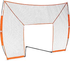 Amazon.com : Bownet Portable Halo Lacrosse Backstop Net Barrier (12' x ...
