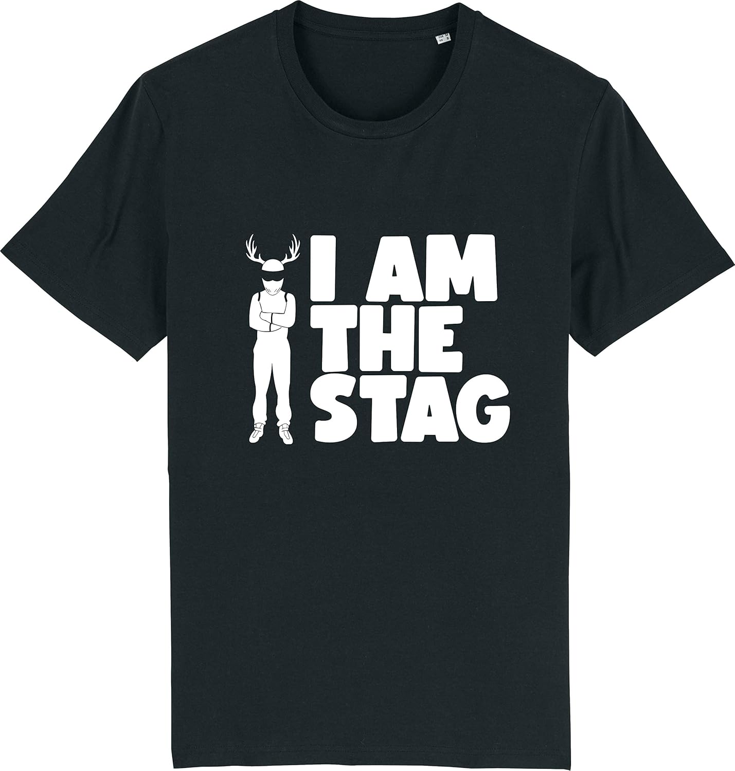 I AM The STAG! Stag Night Do Funny Wedding Groom Marriage Mens T-Shirt ...