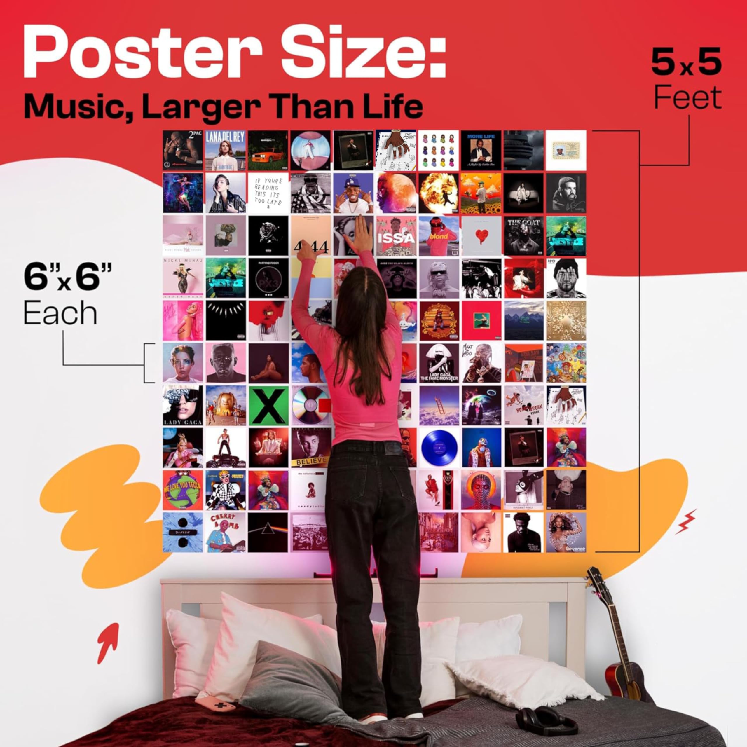 Mua 150 Pcs | Posters, Album Cover Posters, Posters For Bedroom, Room ...