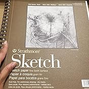 Strathmore Spiral Sketch Book 9-Inch by 12-Inch,100-Sheet: Amazon.ca ...