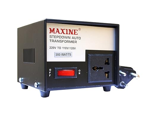0.35 Kva/350 Watts Auto Wound Step Down Transformer Maxine … : Amazon ...