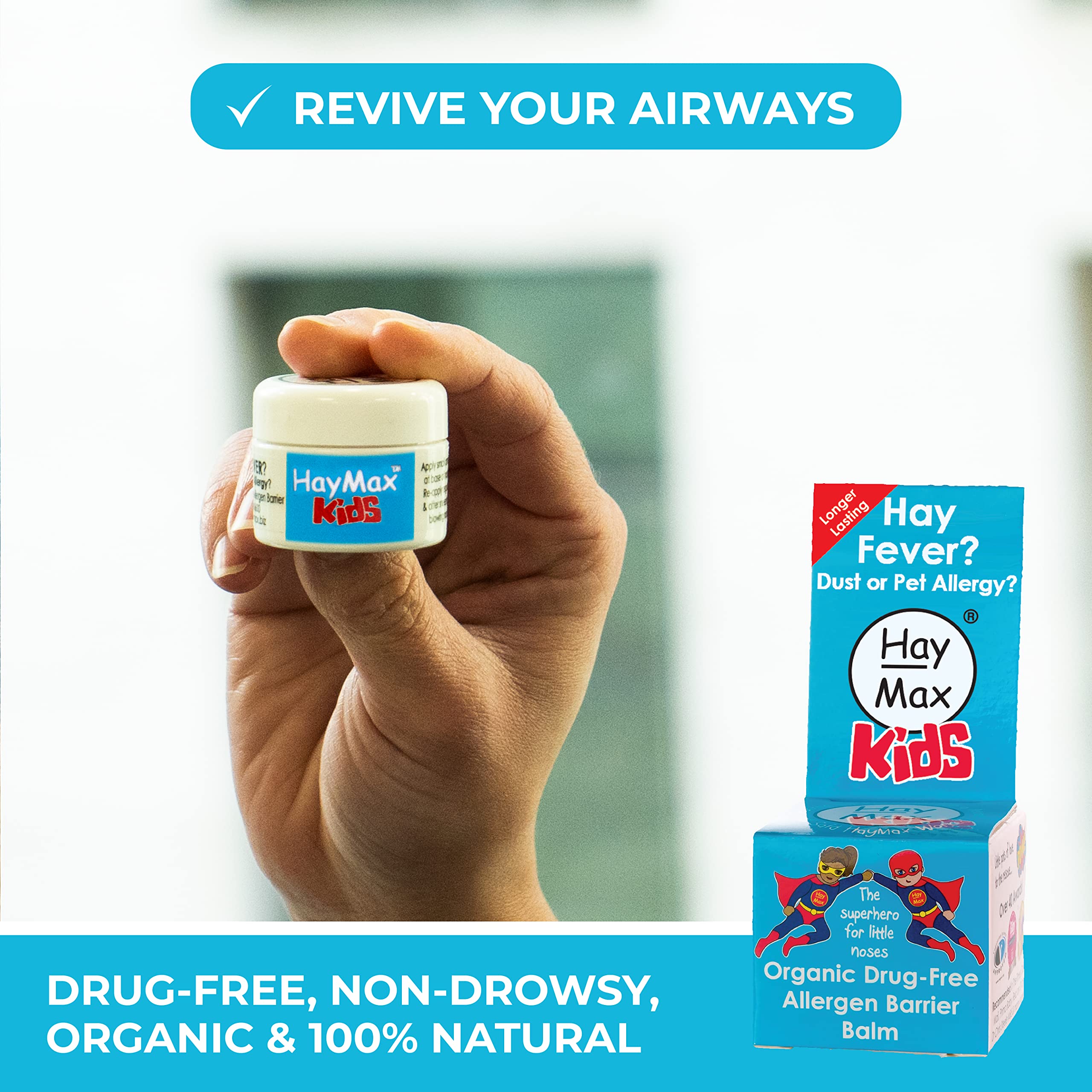 Mua Allergen Barrier Balm, for Kids 0.17 fl oz (5ml), Organic, Natural ...