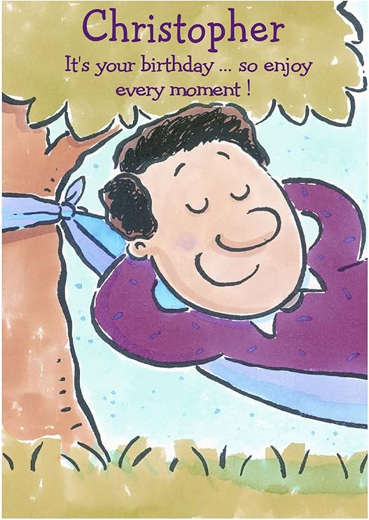 Christopher Birthday Card: Amazon.co.uk: Office Products