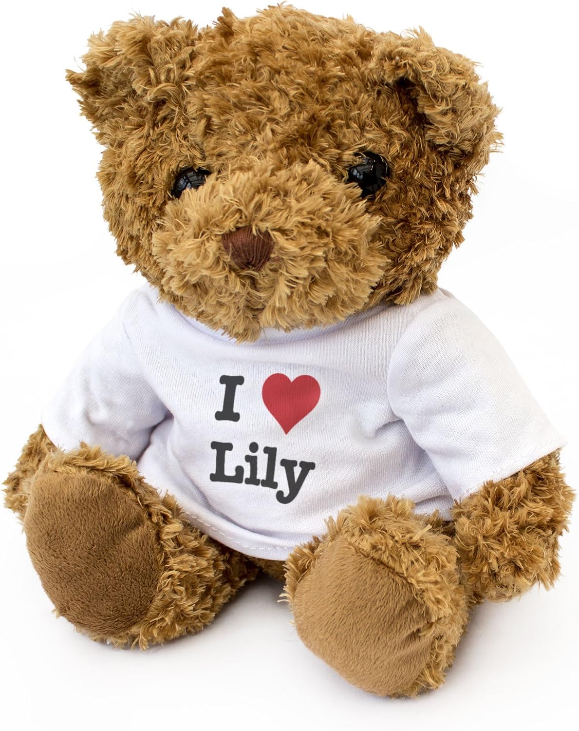 I LOVE LILY - Teddy Bear - Cute And Cuddly - Gift Present Birthday Xmas ...