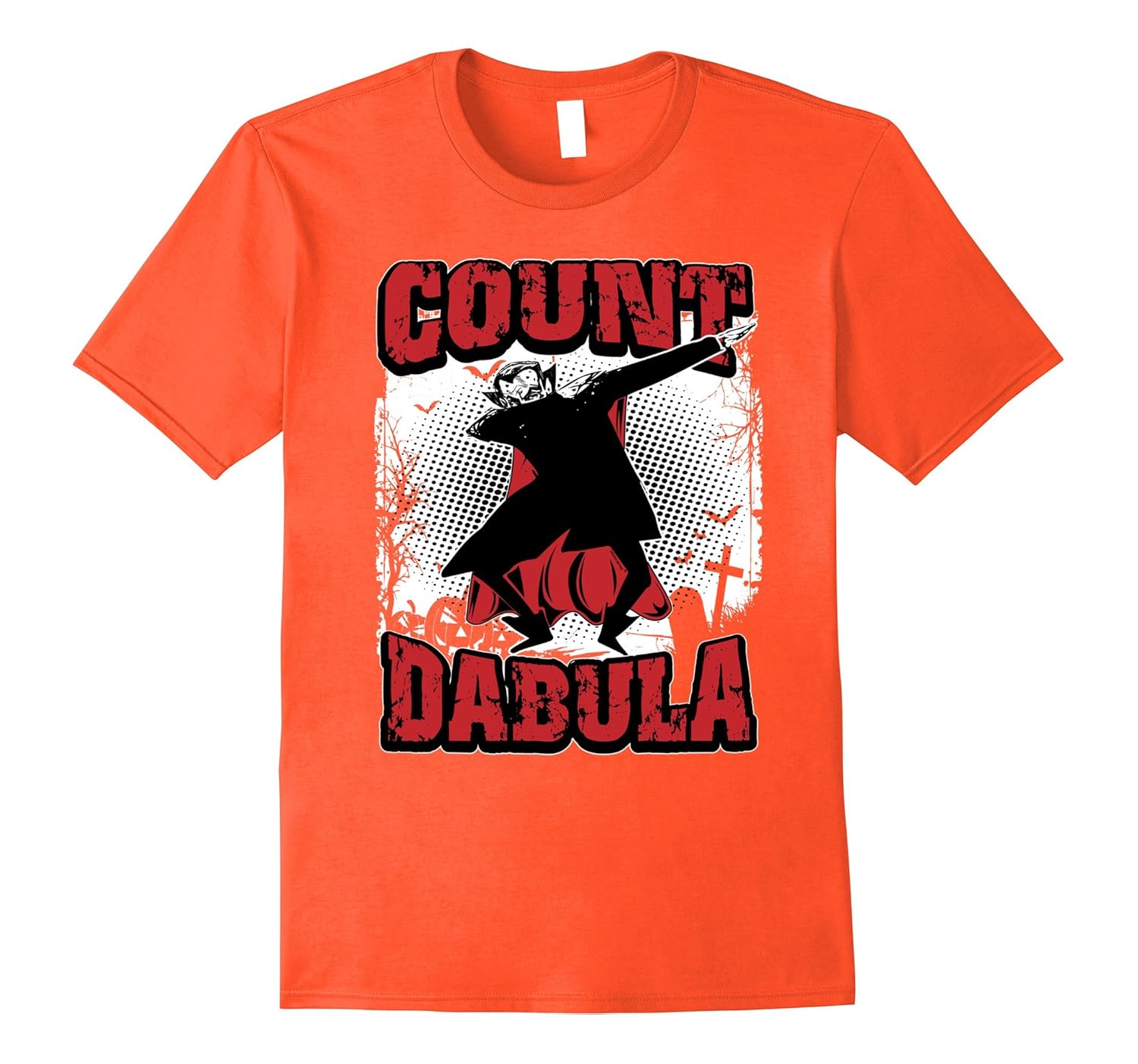 Funny Cute Halloween Dabbing Vampire Count Dabula Tee Shirt-T-Shirt ...