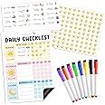 Amazon.com: WATINC Magnet Daily School Checklist Schedule - 12 X 8.5 ...