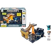 Amazon.com: Bundle of Mattel Minecraft Warden Action Figure with Lights ...