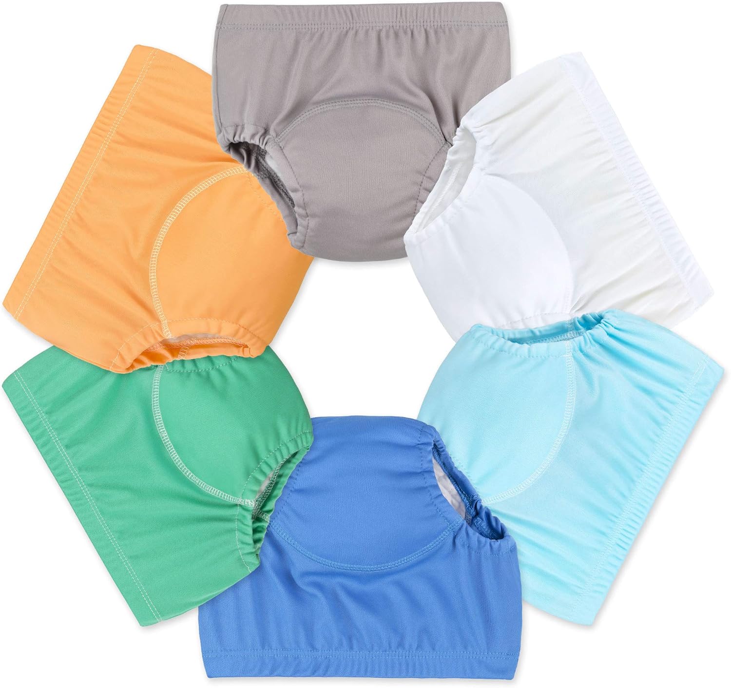 Max Shape 6 Pack Baby Girl Boy Toliet Pee Potty Training Pants Diaper ...