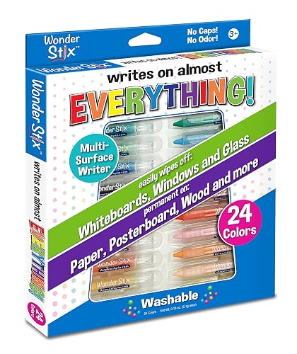Wonder Stix Pastel Colors Dustless Chalk Crayon 24 pack in Kenya ...