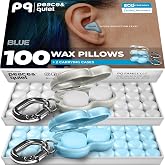 Amazon.com: Peace&Quiet PQ Wax Ear Plugs for Sleeping - 28 Silicone Wax ...