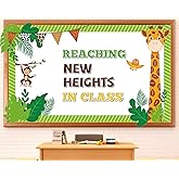 Amazon.com : ZOIIWA Welcome to The Jungle Bulletin Board Set Jungle ...