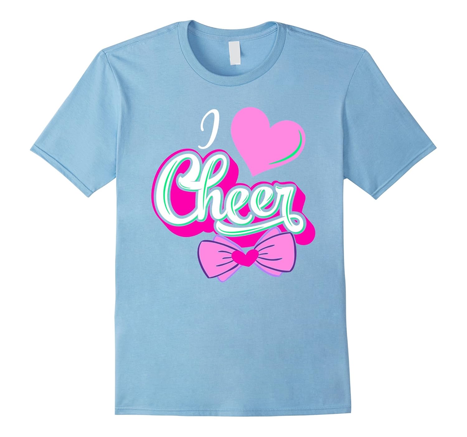 Love Cheer Shirts For Teen Girls Cheerleader T Shirt-PL – Polozatee