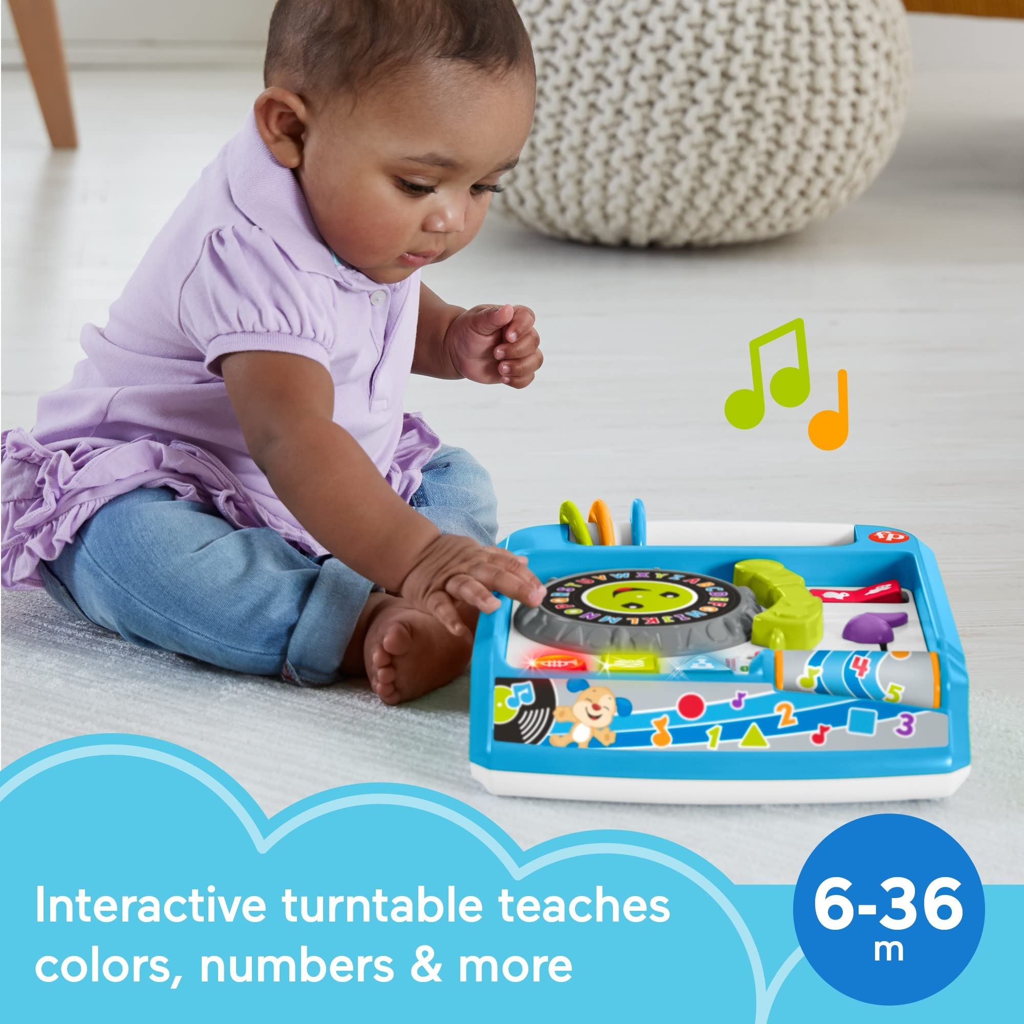 Mua Fisher-Price Laugh & Learn Remix Record Player, Musical Toy with ...