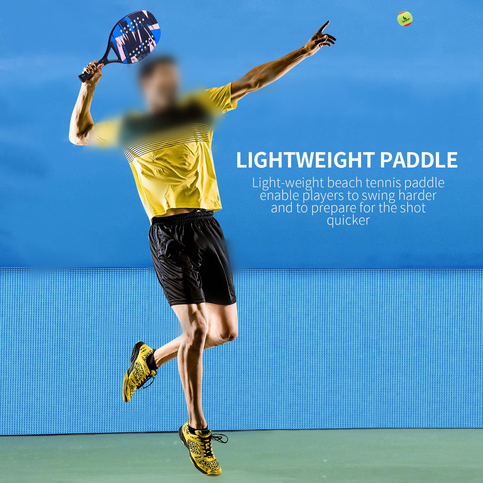 Mua Beach Tennis Paddle Beach Tennis Racket Carbon Fiber with EVA ...