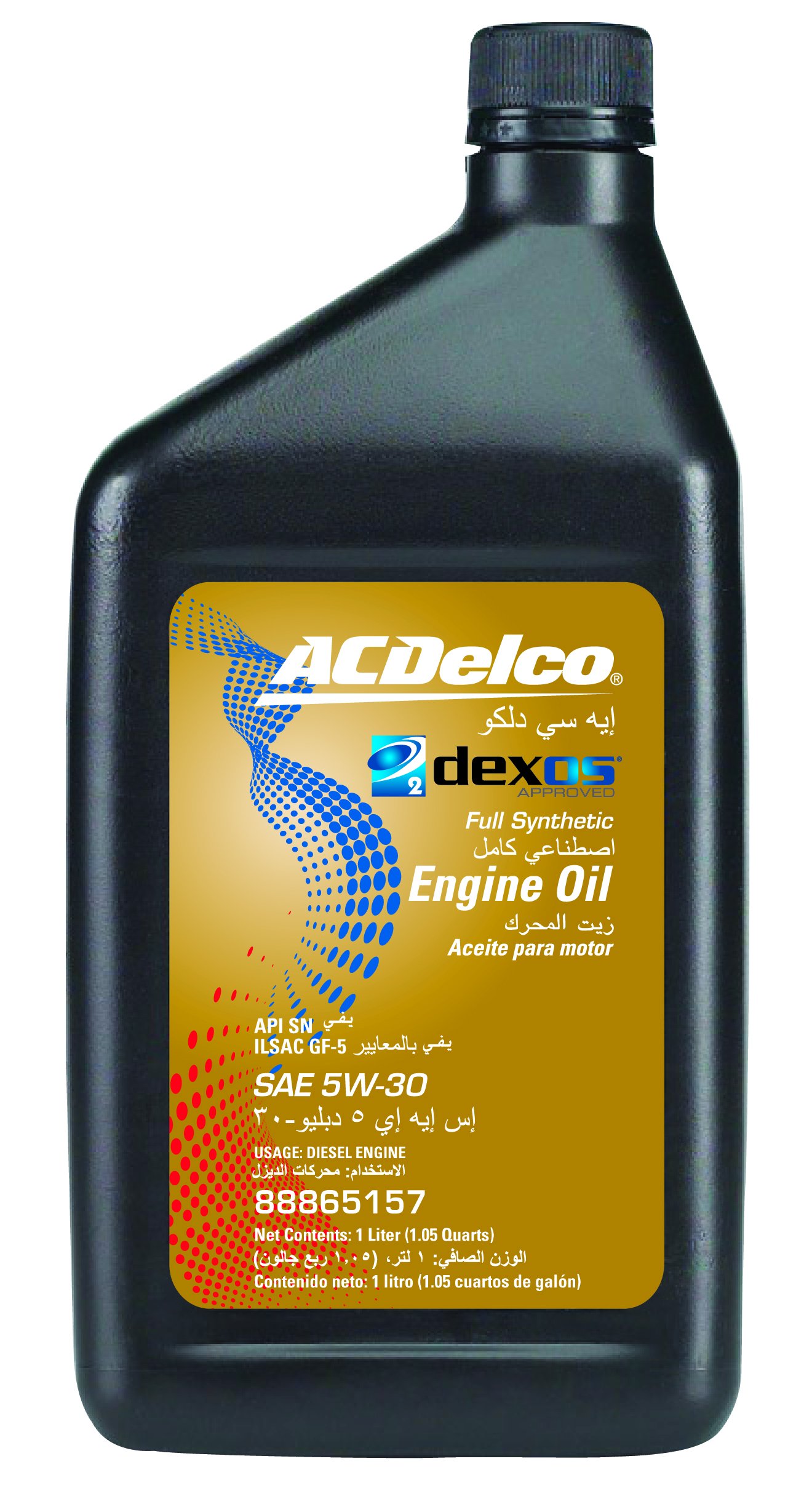 ACDelco 88865157 Dexos2 5W 30 Motor Oil 1 L Buy Online In United