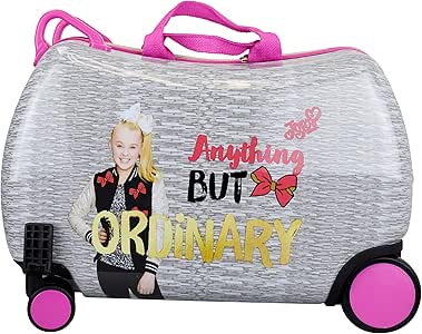 Amazon.com | Nickelodeon JoJo Siwa - Carry On Luggage Kids Ride-On ...