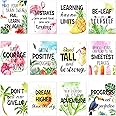 Amazon.com: 12 Pieces Tropical Themed Growth Mindset Posters Bulletin ...