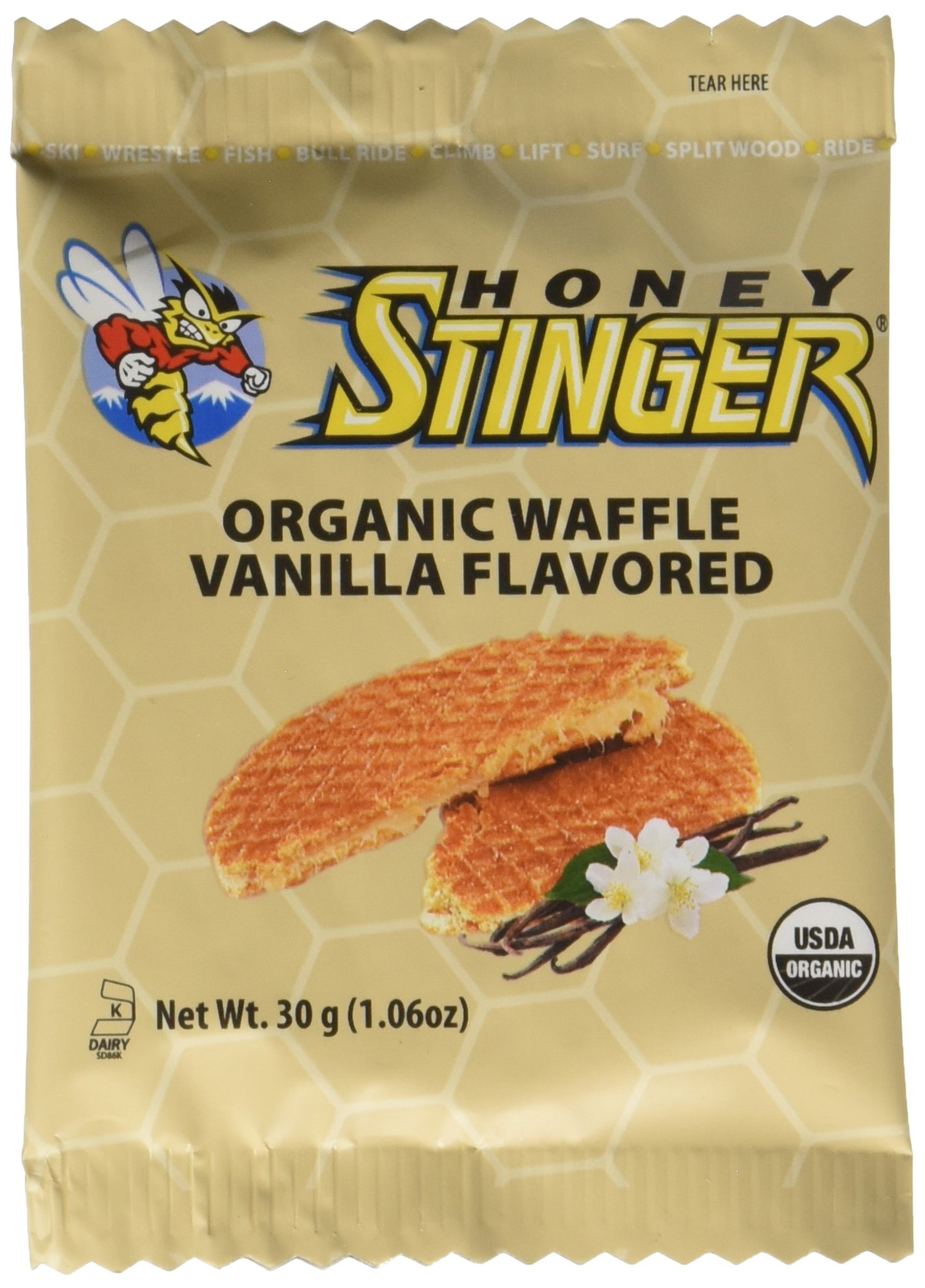 Amazon.com: Organic Waffle - Vanilla 16/1.06 Ounce (30 g) Packets ...