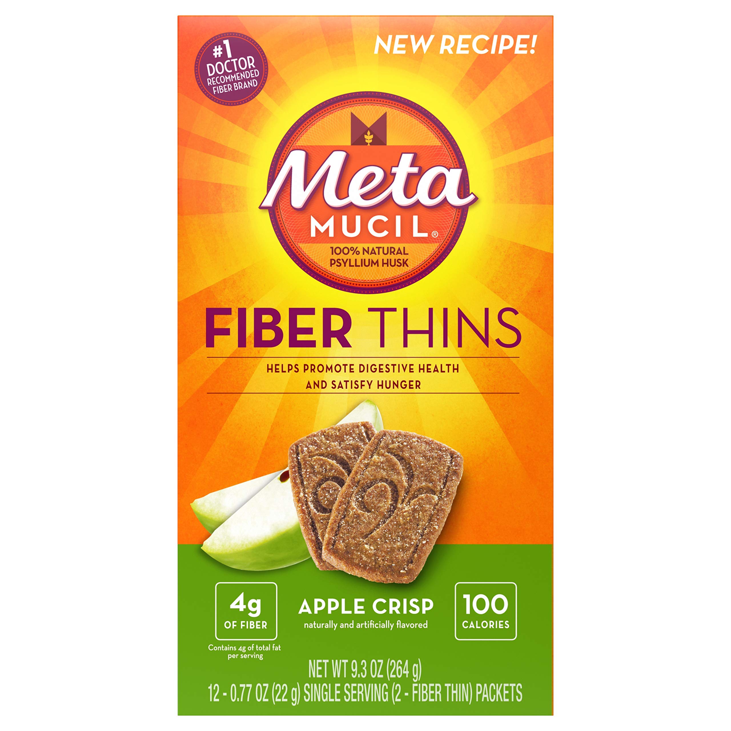 Mua Meta Multi-grain Fiber Wafers by Meta Apple Crisp 24 count (Pack of ...