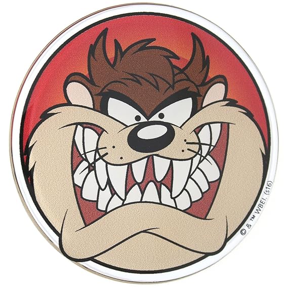 Fan Emblems Taz Round Logo Auto Car Emblem Logo Decal Sticker ...