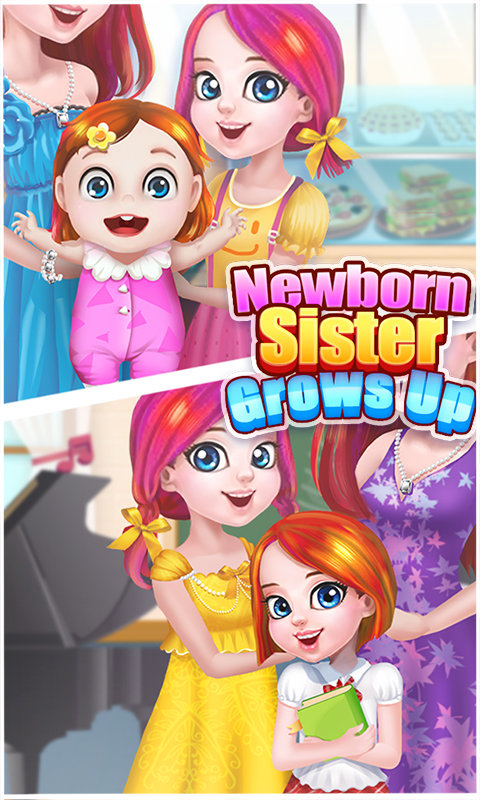 Newborn Sister Grow Up - Girls Game:Amazon.com:Appstore for Android