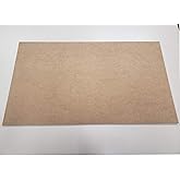 Amazon.com: 3MM MDF Sheets - 12" x 18" Sheets (20 Pieces) Perfect for ...