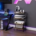 Amazon.com: Aquzee Game Console Stands, 4-Tier Stereo Stand Cabinet for ...