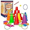 Play Platoon 38 Piece Carnival Games for Kids - Indoor Obstacle ...