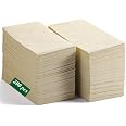 Amazon.com: LEKOCH 200 PCS Eco Unbleached Napkins Disposable Bathroom ...