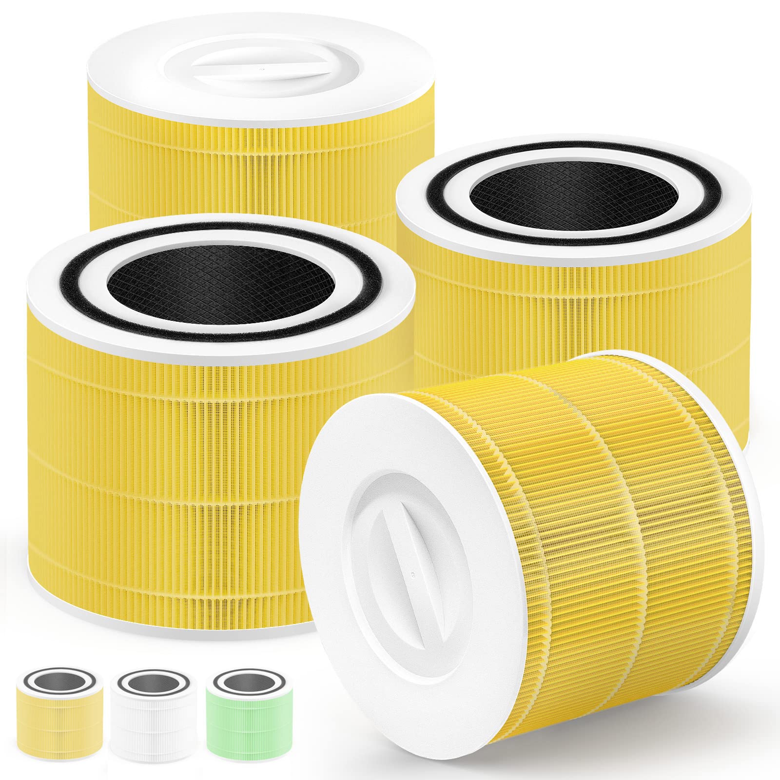 HSIAMEN Pet Care Filter Compatible with Levoit Core 300 & PuroAir 240 ...