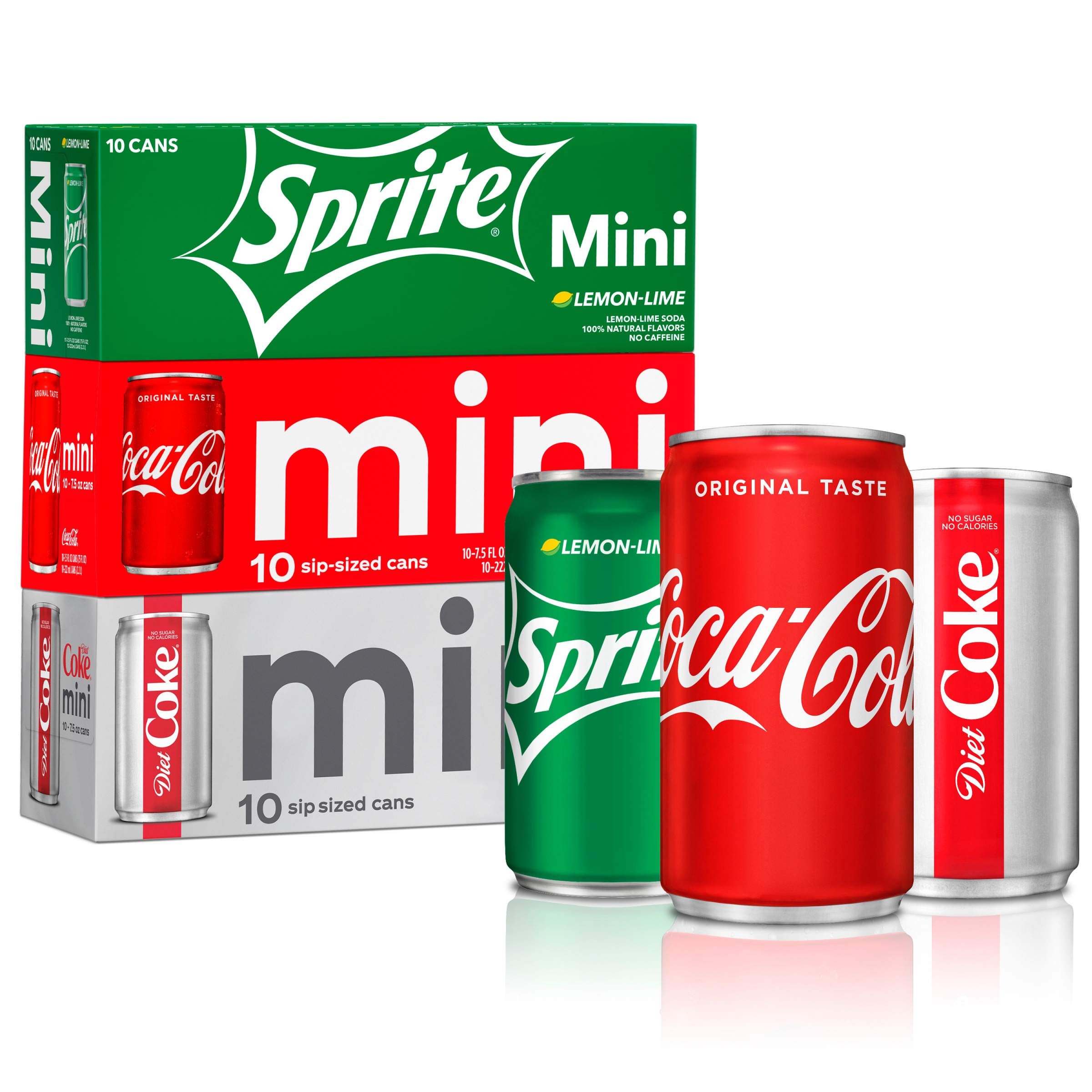 Mua Coca-Cola Mini Can Variety Pack, 7.5 Fl Oz, Pack Of 30 (10 Each ...