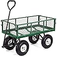 Amazon.com : Gorilla Carts GOR400-COM Steel Garden Cart with Removable Sides, 400-lbs. Capacity ...