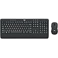 Amazon.com: Logitech MK545 Advanced Wireless Keyboard and Mouse Combo ...