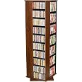 Amazon.com: Venture Horizon Revolving Media Tower 1000 - Walnut : Home ...