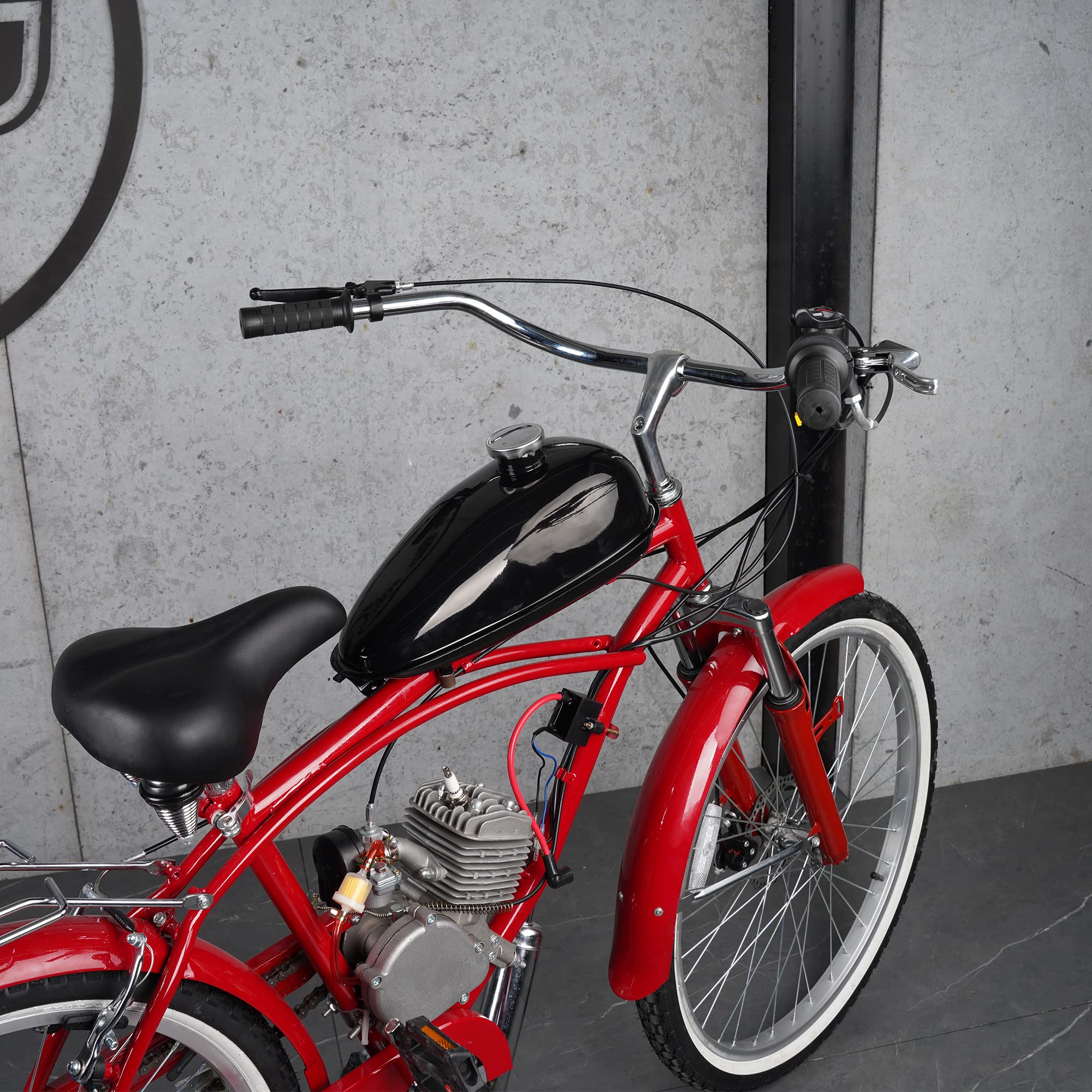 Mua 4L 1.06 Gallon Mini Bike Gas Tank Fuel Tank with Cap & Spark Plug ...