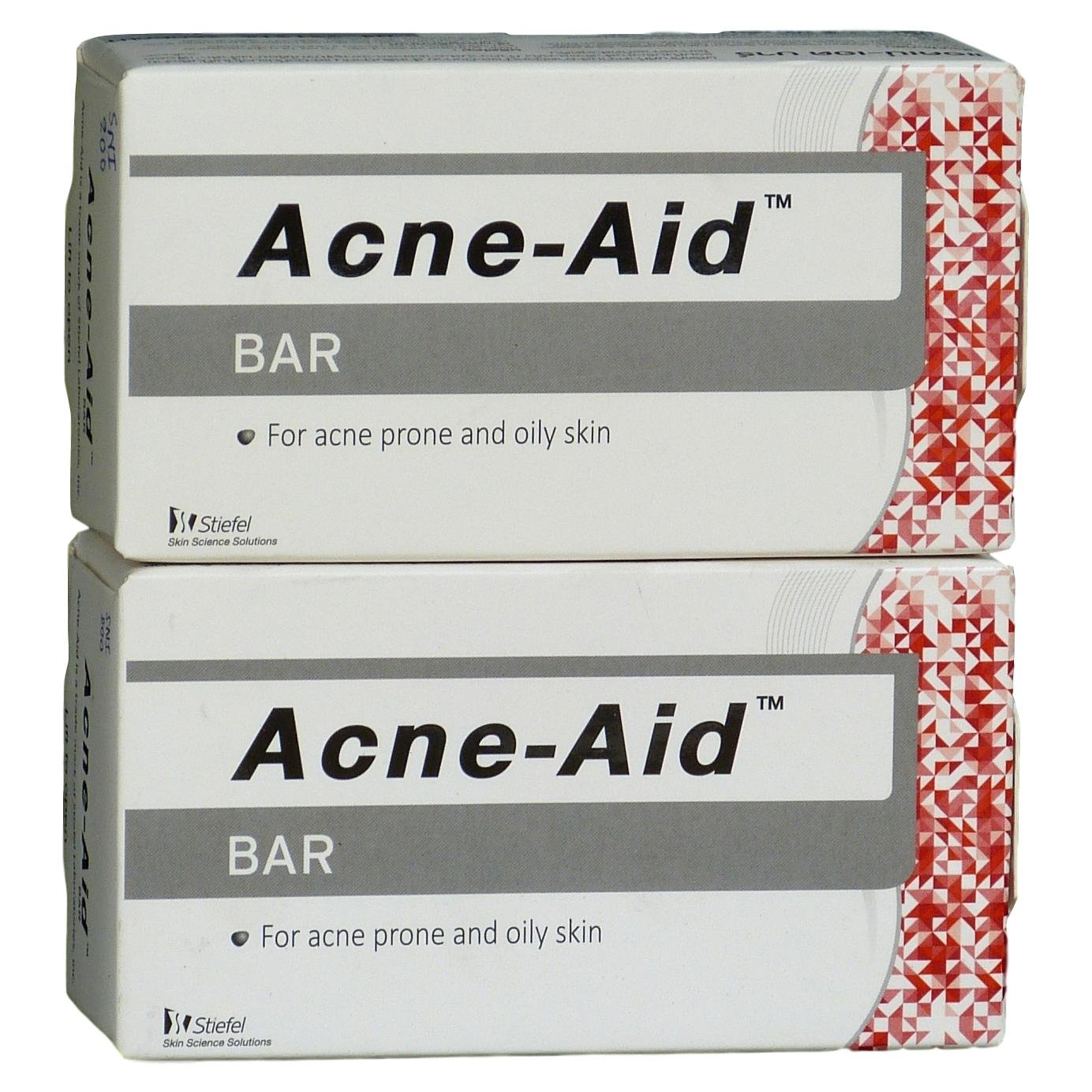 Amazon.com : Acne Aid Skin Cleansing Bar Soap 100 gr - Package of 2 ...