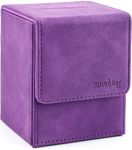 MTG Card Storage Box With Magnetic Closure TiopLior MTG Deck Box 4-Pack ...
