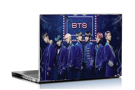 ISEE 360® BTS Boy Band Musical Army Laptop Skin Cover Laminated ...