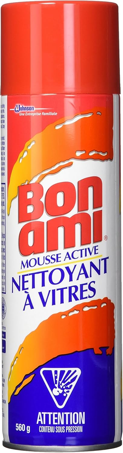 Bon Ami, Power Foam Glass Cleaner, 560g: Amazon.ca: Health & Personal Care